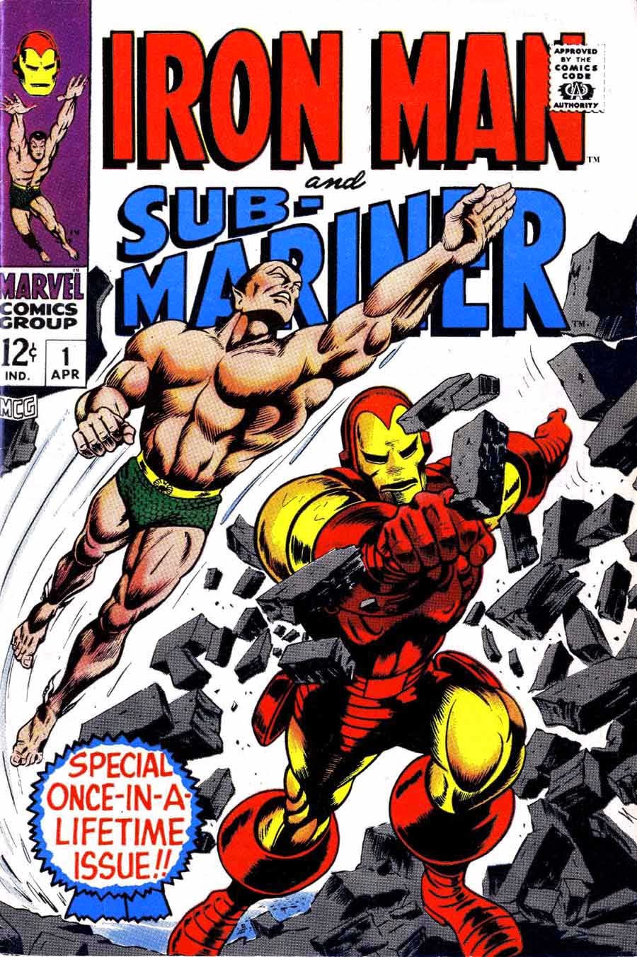 Iron Man and Sub-mariner #1 - 1st issue - Pencil Ink