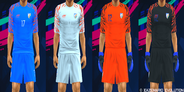 India Kits 2019 For PES PSP (PPSSPP) - PES PTCH