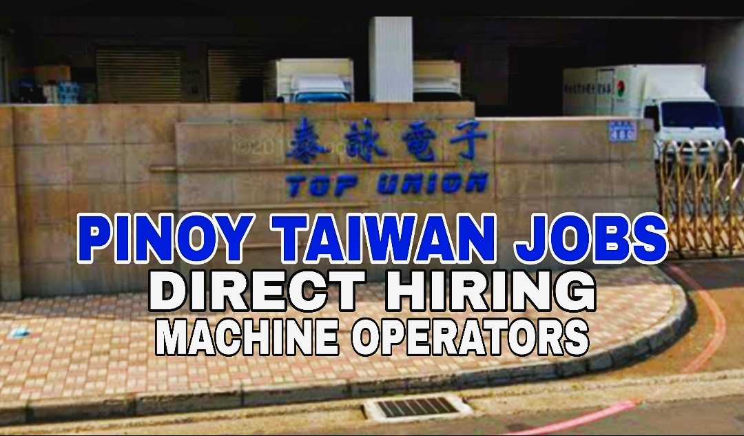 Direct Hiring: Top Union Electronics now hiring machine operators in Hsinchu ~ PINOY FORMOSA
