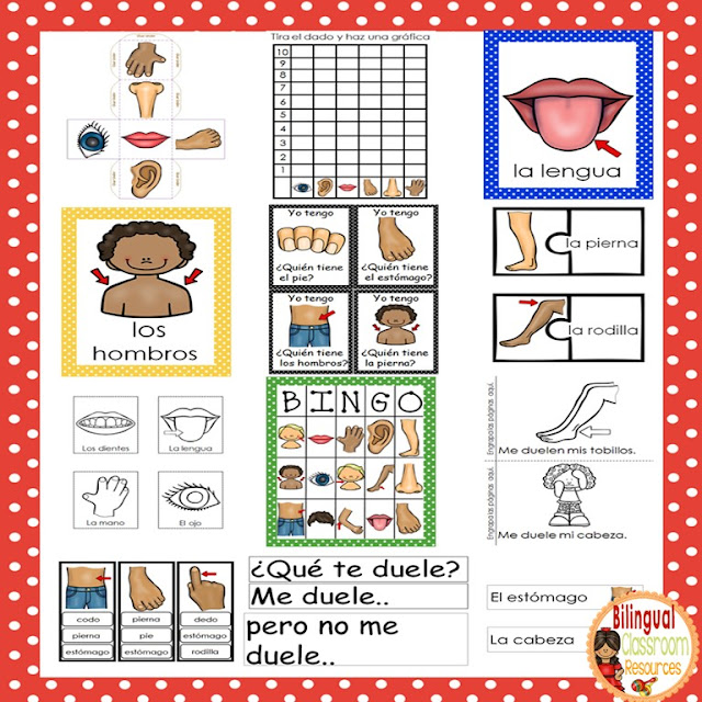 Examples of Body Activities in Spanish That You Should Try This School ...