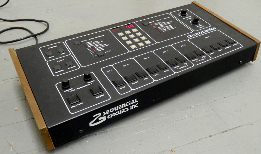 MATRIXSYNTH: Sequential Circuits Drumtraks Drum Machine SN 1470