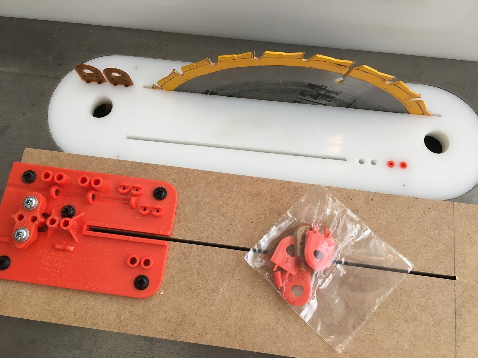 The Project Lady - Table Saw Safety – Zero Clearance Insert and MJ Splitter