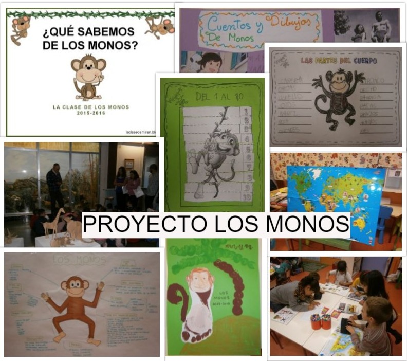 LA CLASE DE MIREN: mis experiencias en el aula: PROYECTO LOS MONOS ...