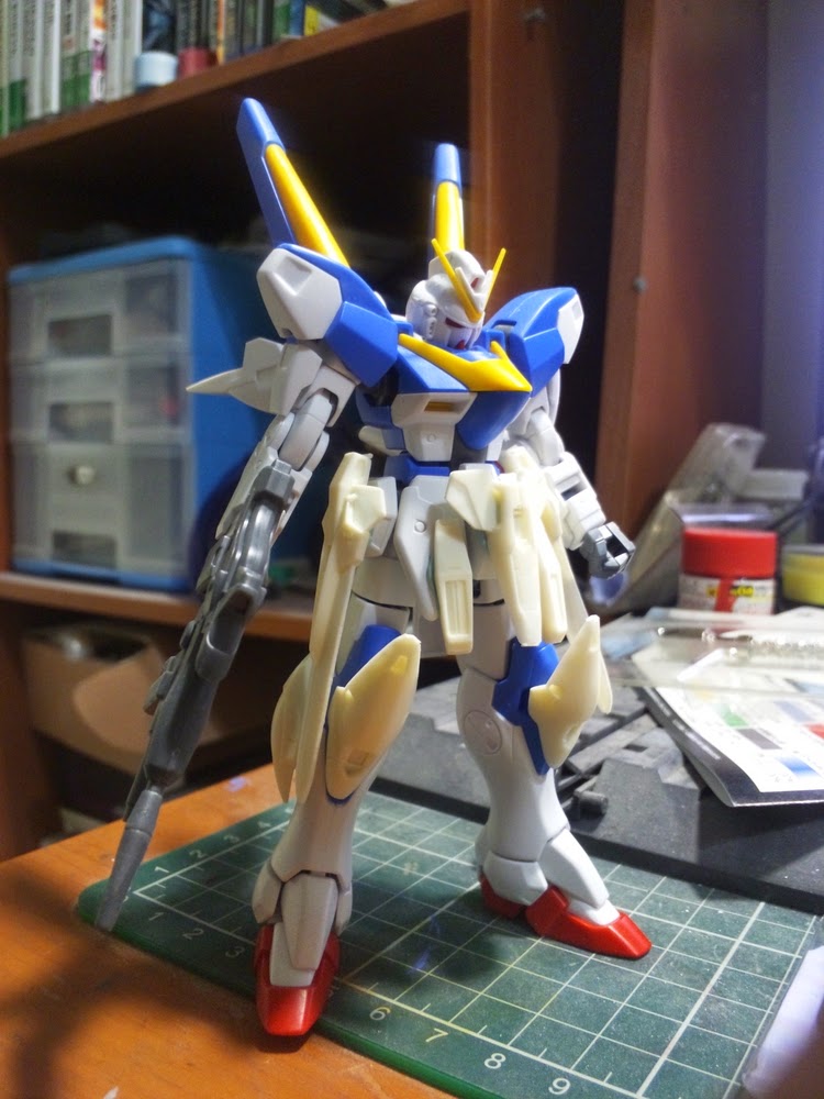 Custom Build: HGUC 1/144 V2 Gundam "Assault Buster Resin Conversion"