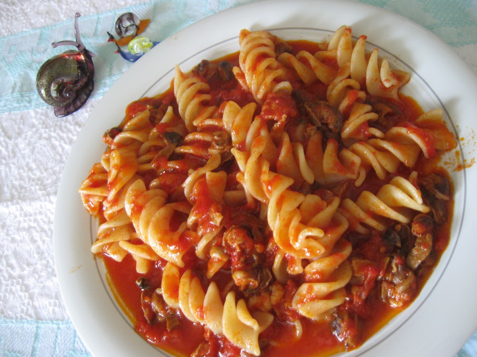 LA GRANJA DI ADRIANA: fusilloni con lumache al sugo in umido oppure al ...