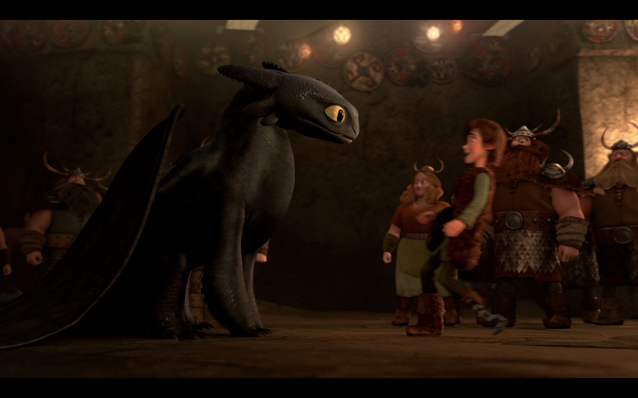 Toothless And Hiccup Hug
