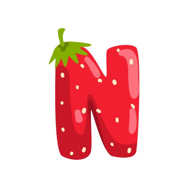 Abecedario de Fresas. Strawberry Abc. - Oh my Alfabetos!