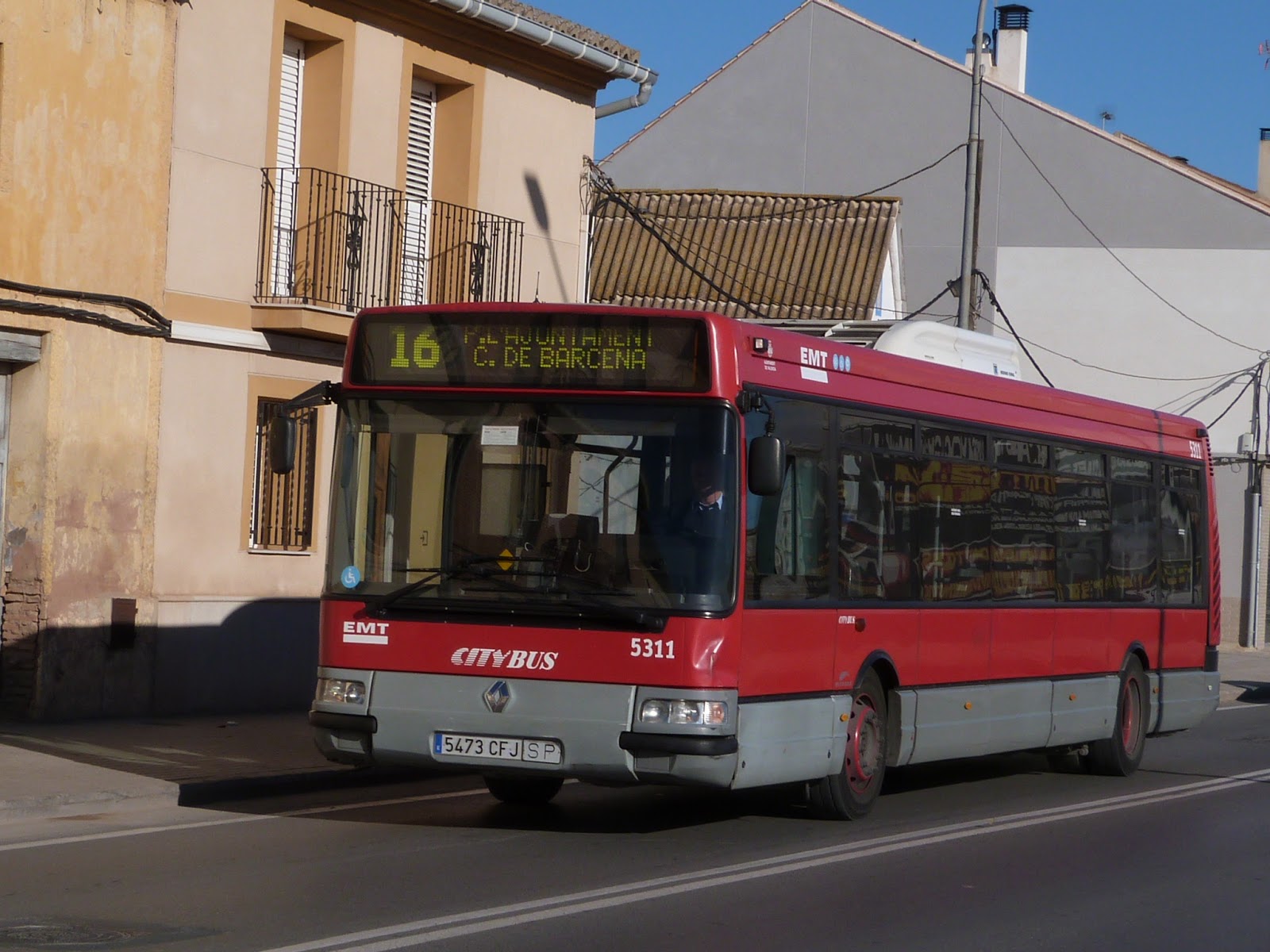 Autobuses de Valencia: EMT Valencia 5.311 & 5.143