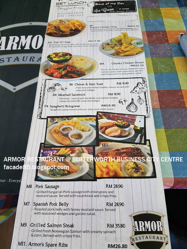 Armor Restaurant @ Butterworth Business City Centre, Raja Uda