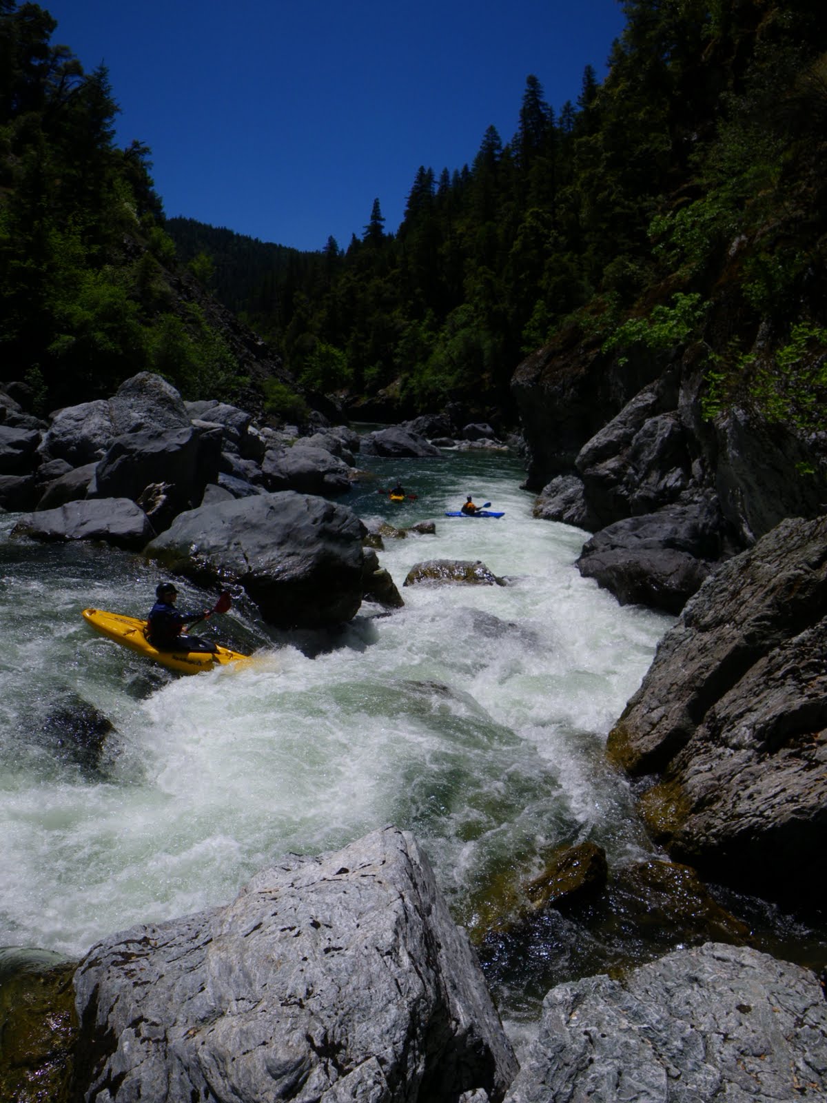 North Coast Paddling: Upper Middle Fork Eel River: Day Two