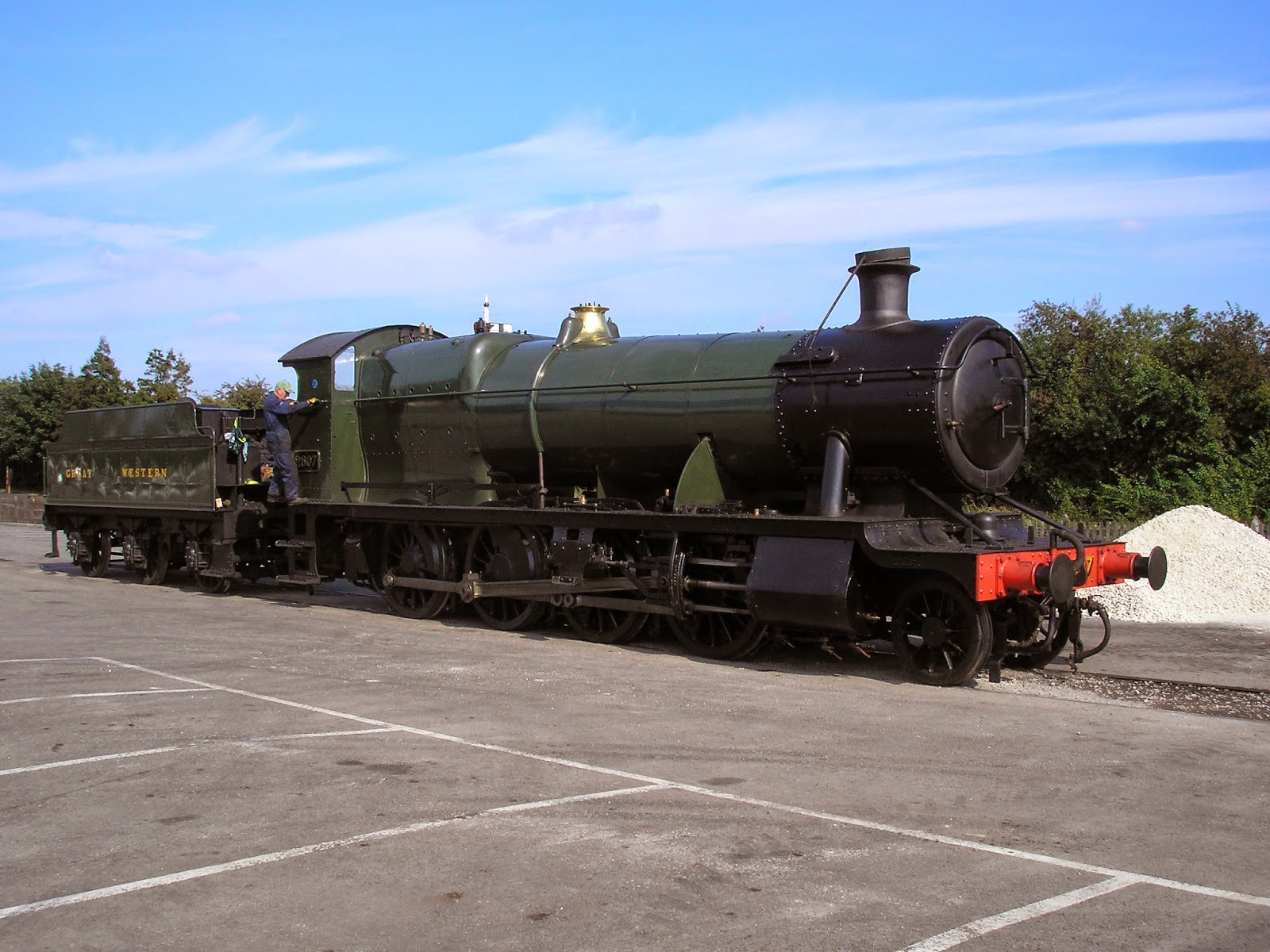 GWR 2800 Class No. 2807: 2807 is visiting the NYMR