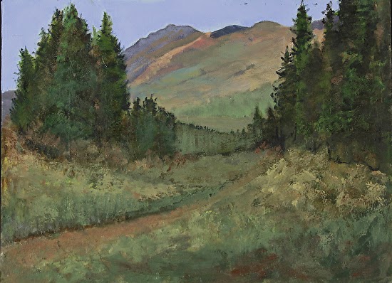 Susan Fowler Fine Art: Colorful Colorado Mountain Landscape Oil ...