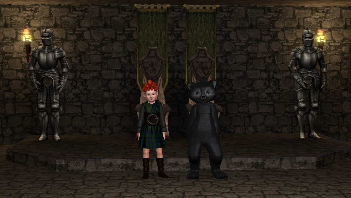 Sil Fantasy: Walt Disney's Brave Main Characters