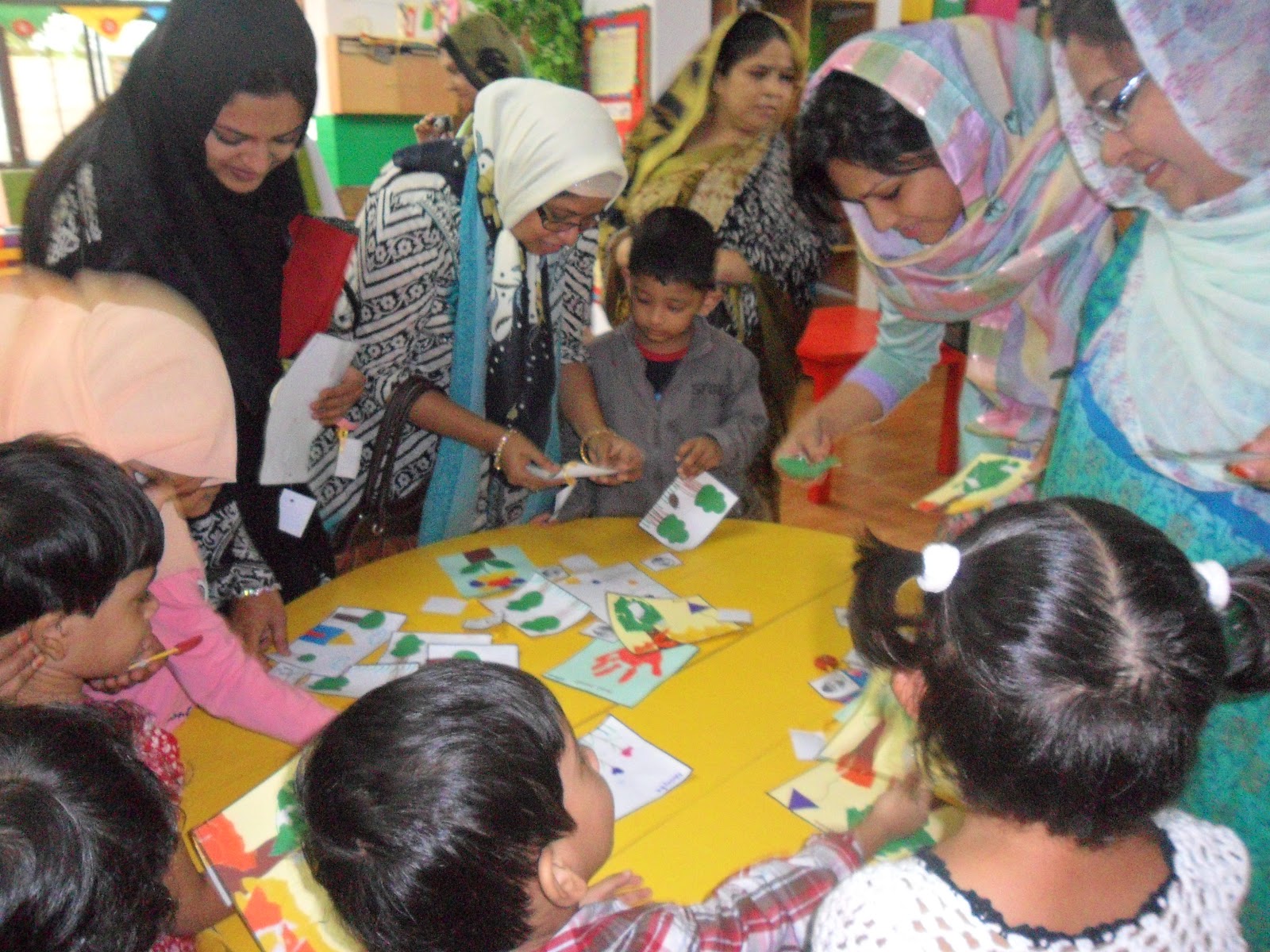 A learner's diary: Big bazaar of Play group students