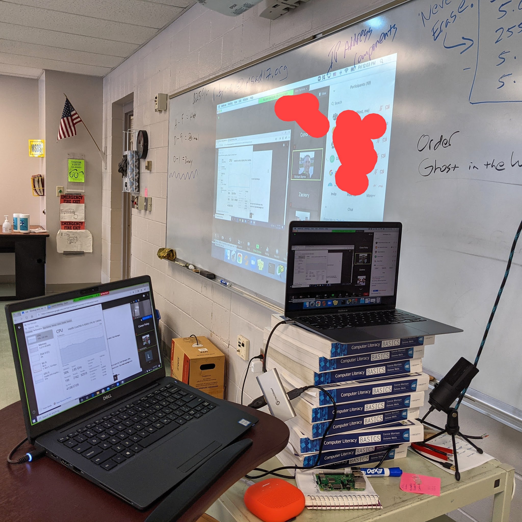 My Current Hybrid Classroom Arrangement and Equipment - Free Technology ...