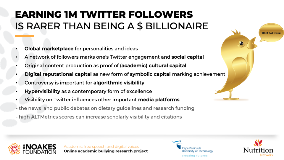 EARNING 1M TWITTER FOLLOWERS IS RARER THAN BEING A $ BILLIONAIRE
