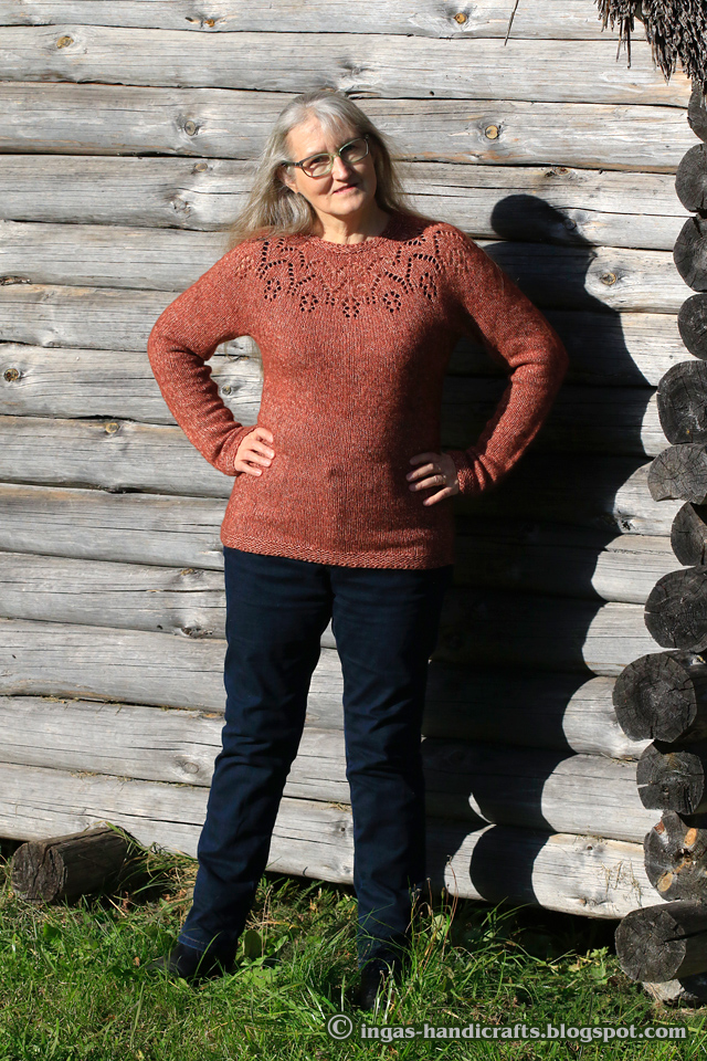 Inga´s Handicrafts: Angelic Sweater