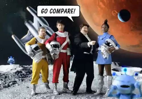 Say Hello Spaceman: Go Compare Insurance Advert (2011)