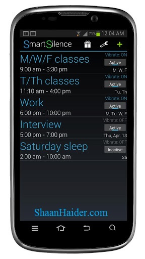 HOW TO : Schedule the Silent Mode on Android Smartphone | Geeky Stuffs