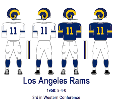 Bill's Update Blog: 1958 Los Angeles Rams