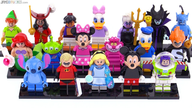 LEGO Disney Minifigures series reviewed!