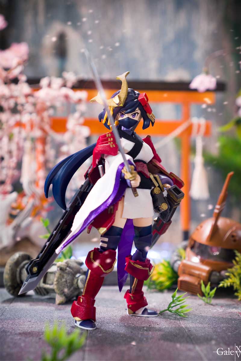 Custom Build: Figure-rise Standard Diver Ayame - Lotus Samurai Custom