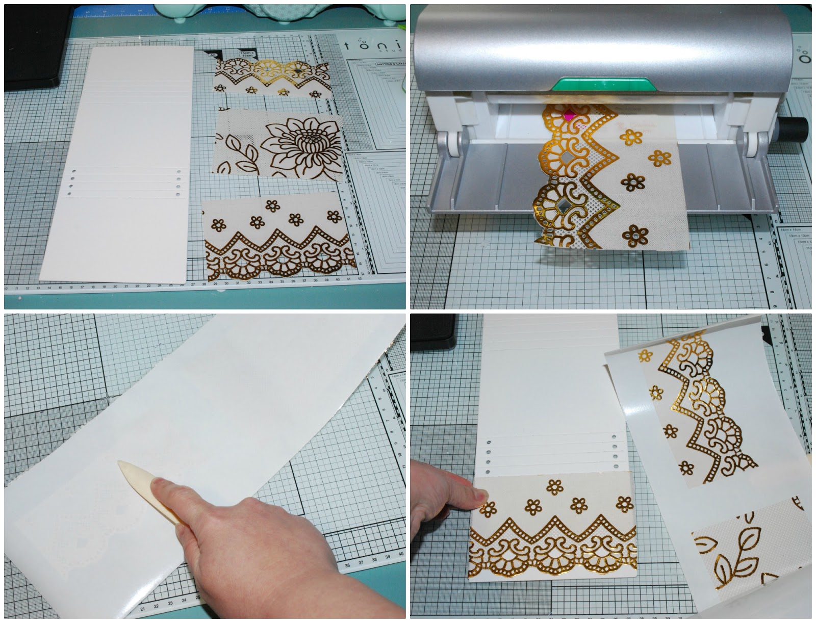 Up On Tippy Toes: Just a hint of Spring - Matted Wrap Journal