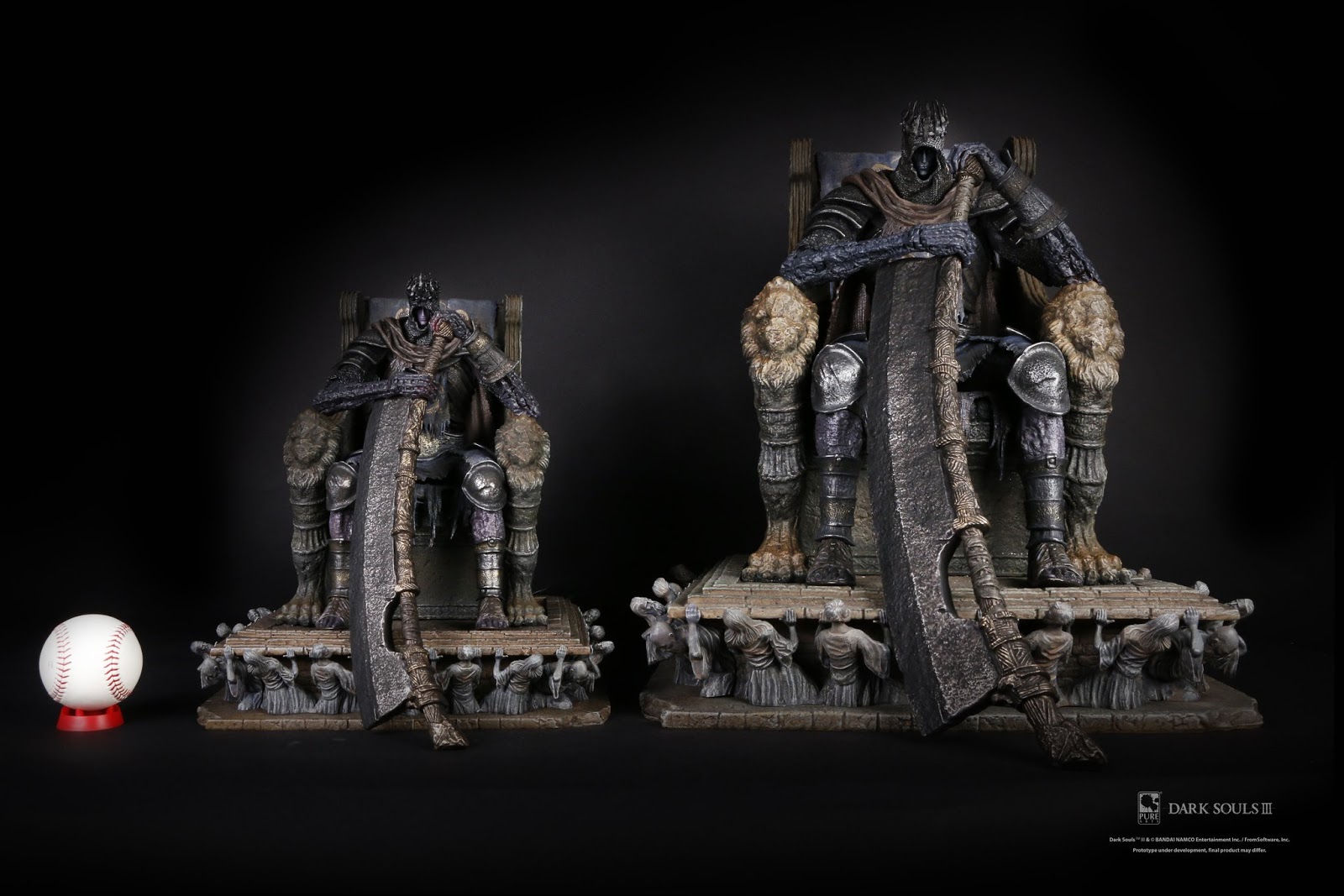 Dark Souls III - Yhorm 1/12 y 1/18 (Pure Arts)