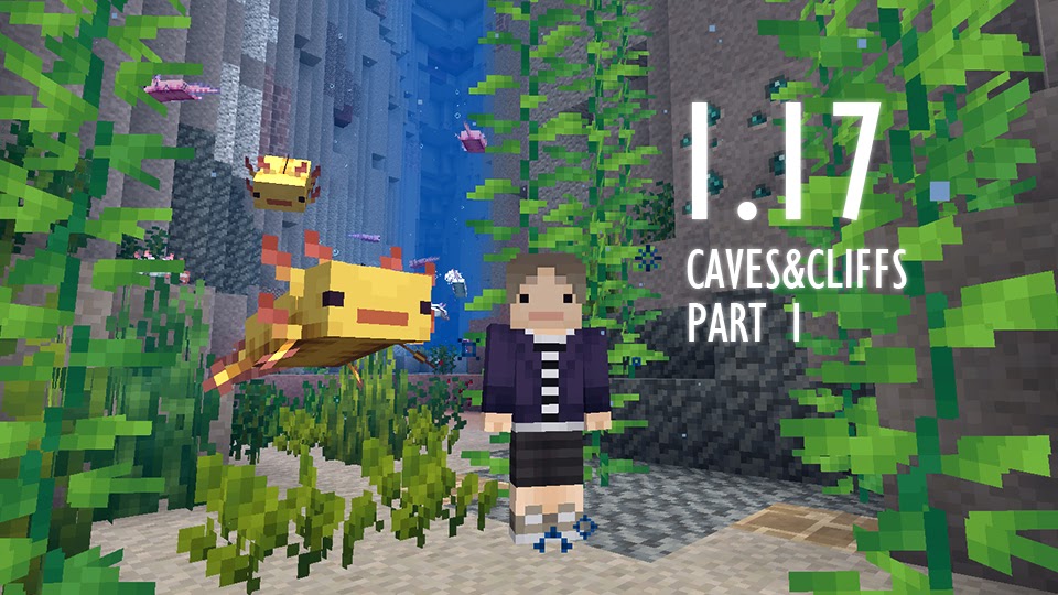 Mizuno's 16 Craft Java Edition 更新 1.17 2021/6/9 - テクスチャいじりながらMineCraft生活