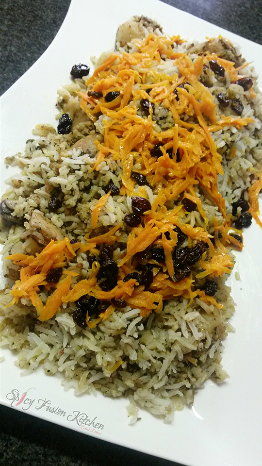 Afgani Chicken Pilau (Friday Lunch) - Spicy Fusion Kitchen