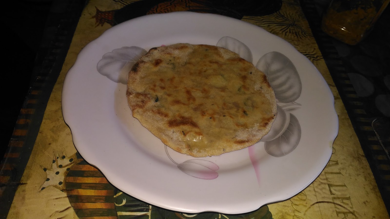 Mukti's Kitchen: TANDOORI ALOO PARATHA/POTATO STUFF PARATHA