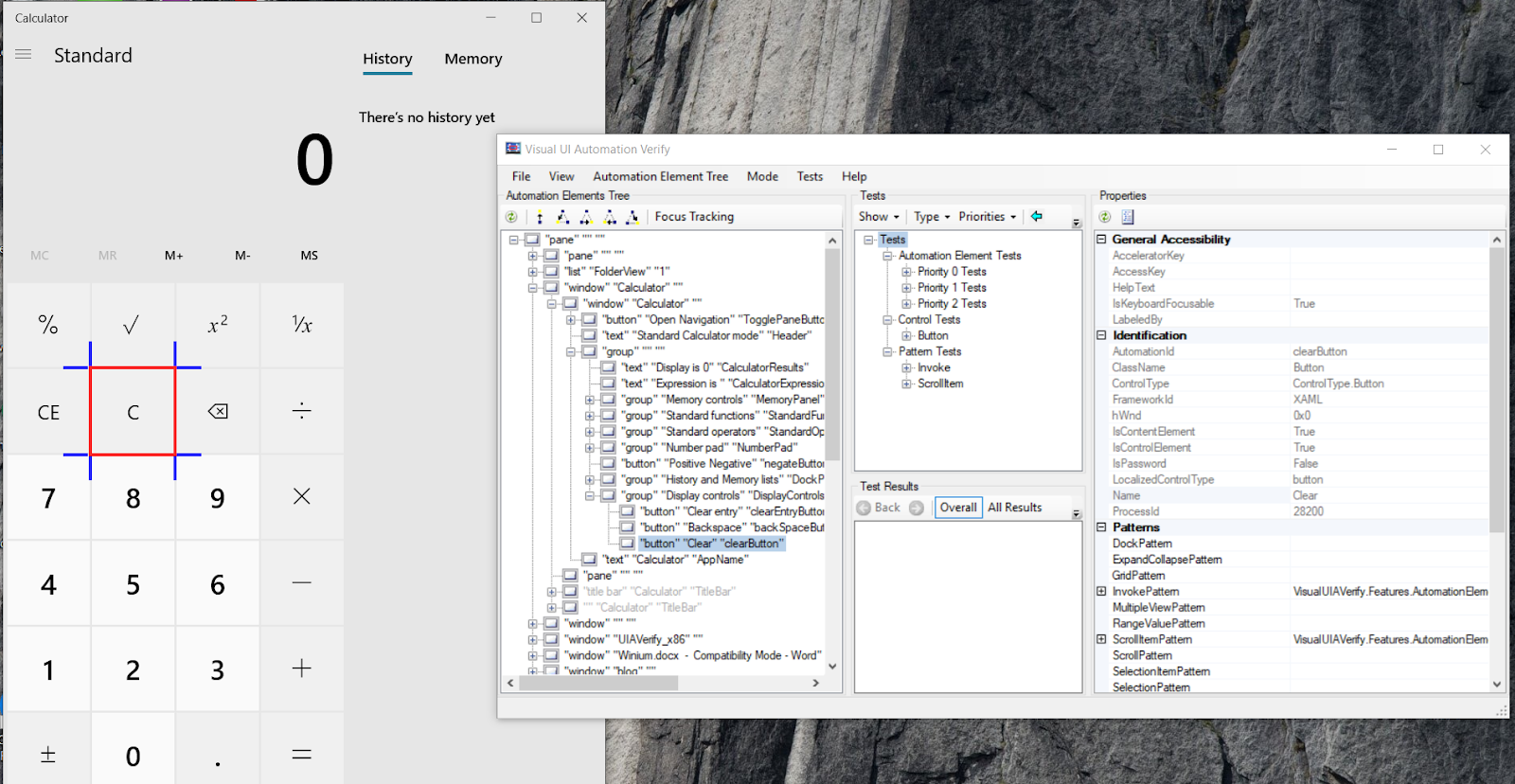 UI automation of Windows Desktop based applications using Winium