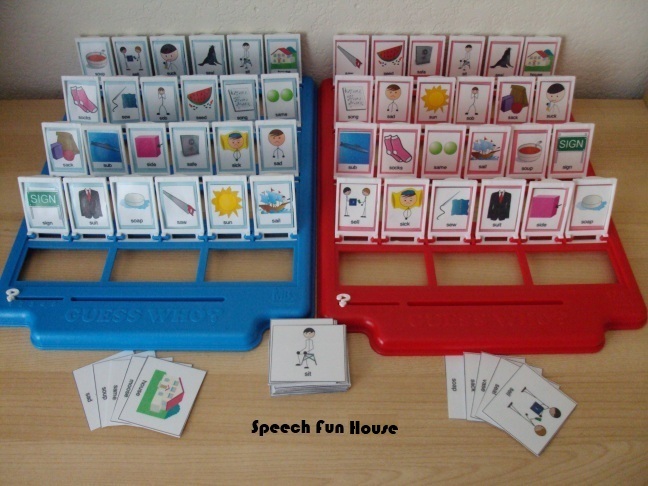 Speech Fun House: Guess Who Articulation