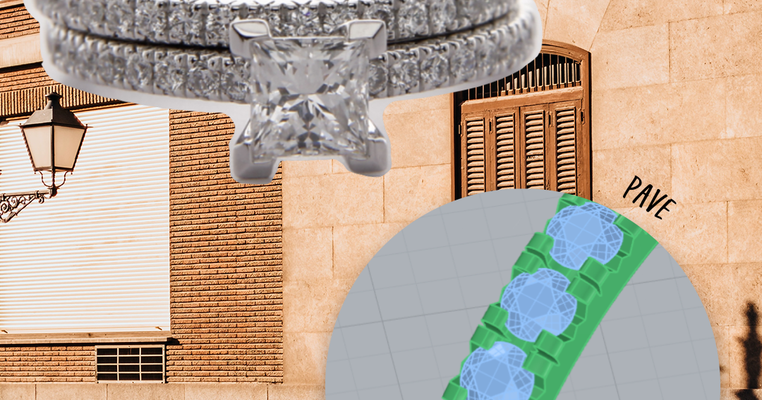 What are the different types of pave setting? What are the types of ...