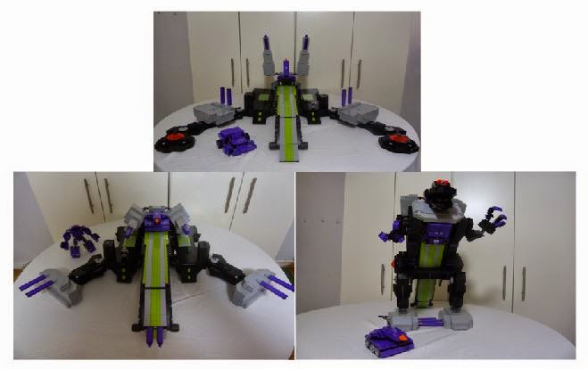 Lego Transformers Showcase: 2014 Fan's Choice Titan Class Legoformer G1 ...