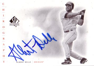 The Lost Collector: TTM Success: Albert Belle