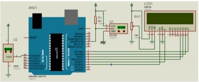 Purwokerto Robotika: PROJECT SIMULASI PROTEUS MEMBACA SENSOR SUHU LM35 ...