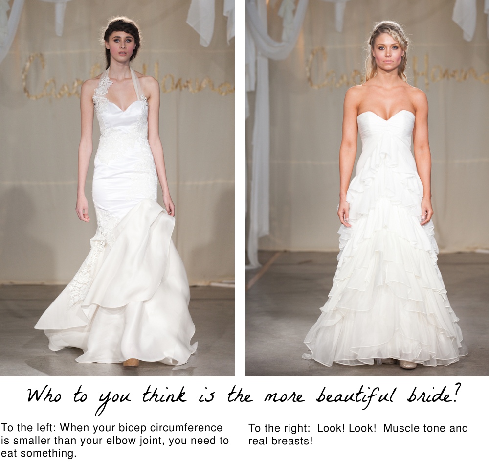 The Uptown Bride: Crossing a THIN Line: when models are too thin, even ...