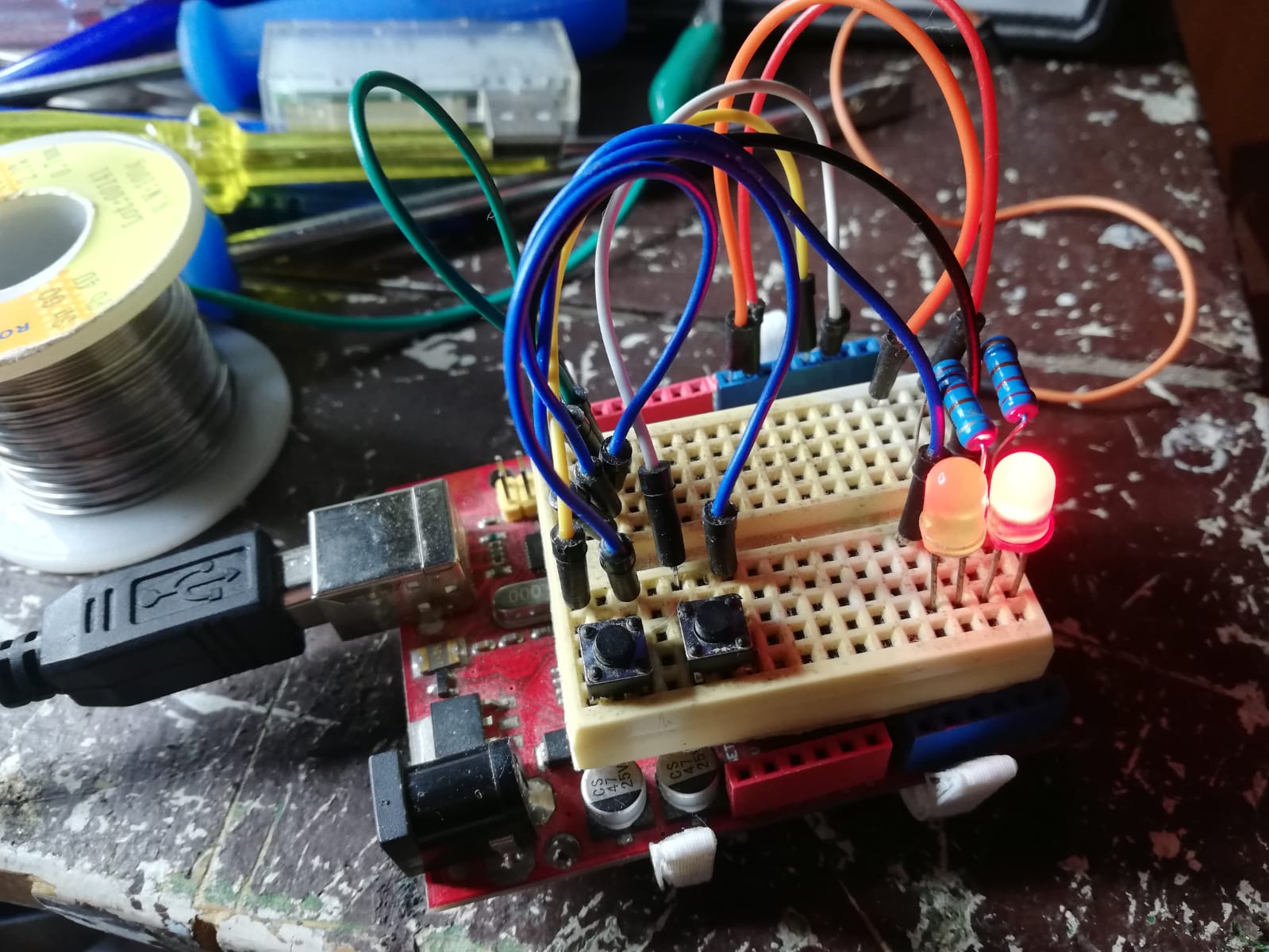 Arduino Tehniq Flashing Led Without Delay