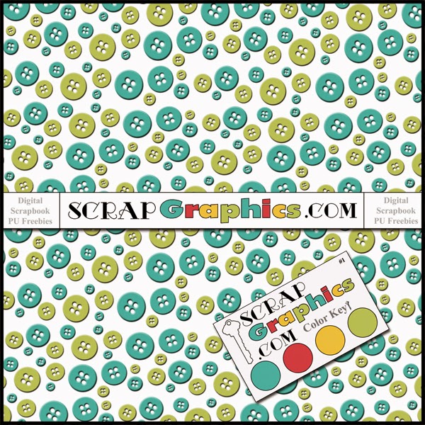 ScrapGraphics.Com: Free Digital Scrapbook Paper: Buttons CK1 Multi-2