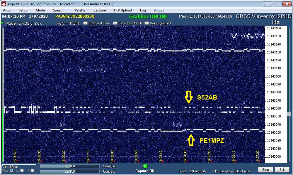 PA3GNZ's blog about: Hamradio, 6cm ATV, QRP, Lighthouses: QRSS op 30M