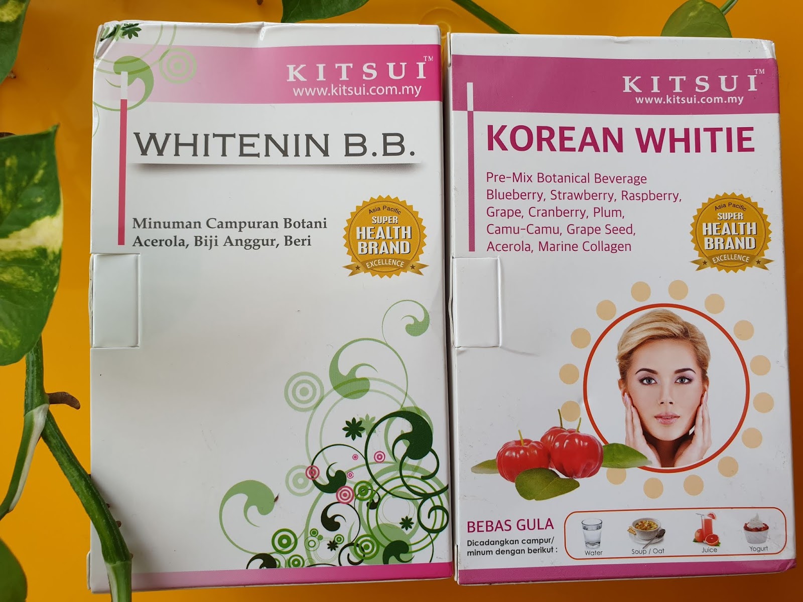 Kulit Berseri dengan Kitsui Korean Whitie dan Kitsui B.B Whitening
