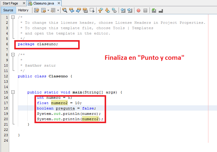 Tutoriales De Programación Curso De Java Clase 1 Las Variables Tipos De Datos Y Nuestro