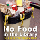 What's New in the UFV Library?: A reminder: No food in the library