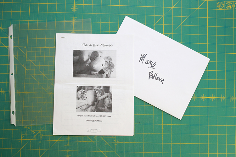 In Color Order: How to Organize Paper Sewing Patterns