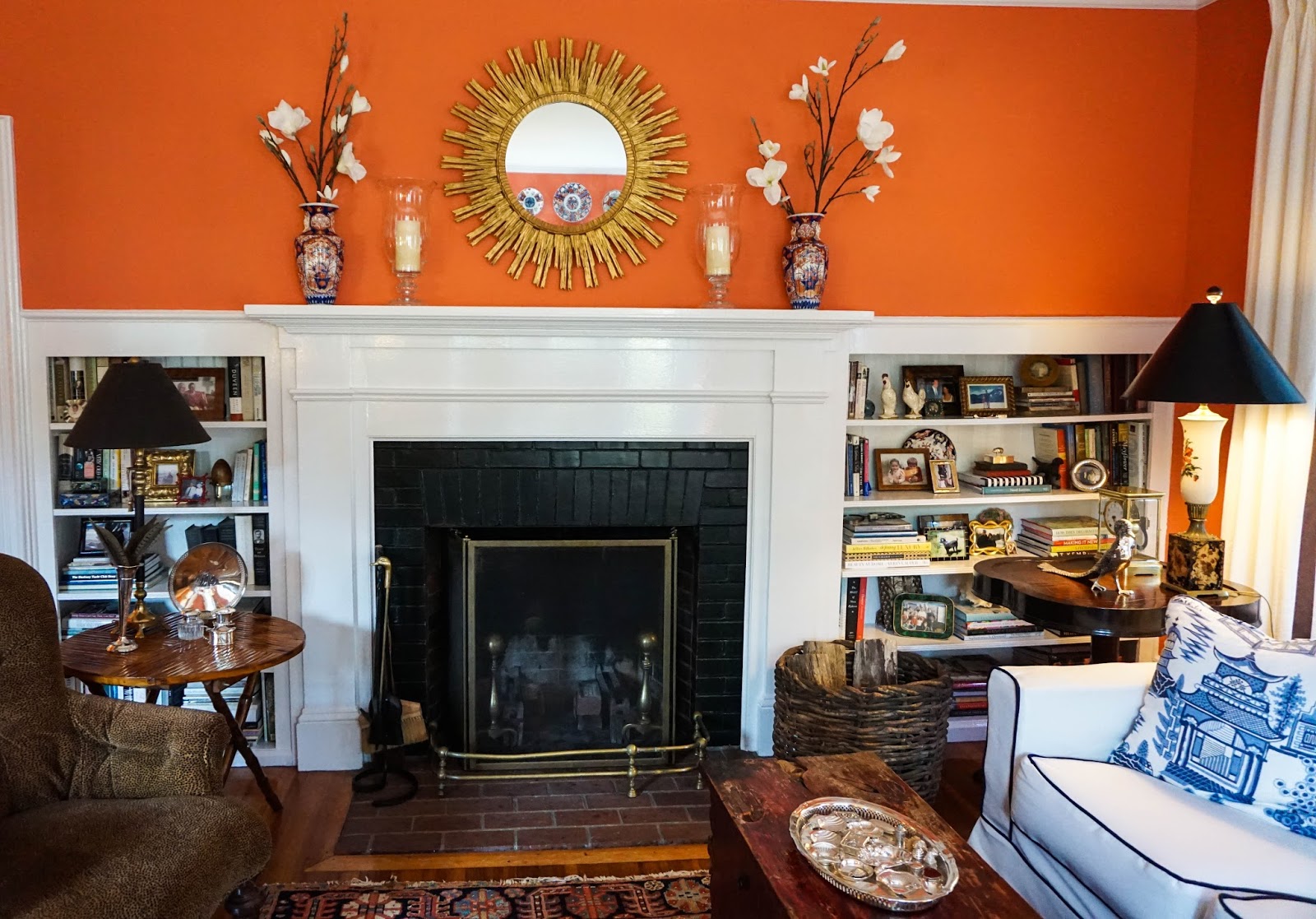 A Heavenly Living Room Renovation - Preppy Empty Nester F