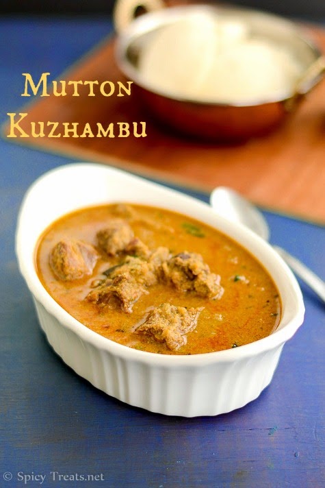 suanda: Mutton Kuzhambu Recipe | South Indian Style Mutton Curry(With ...