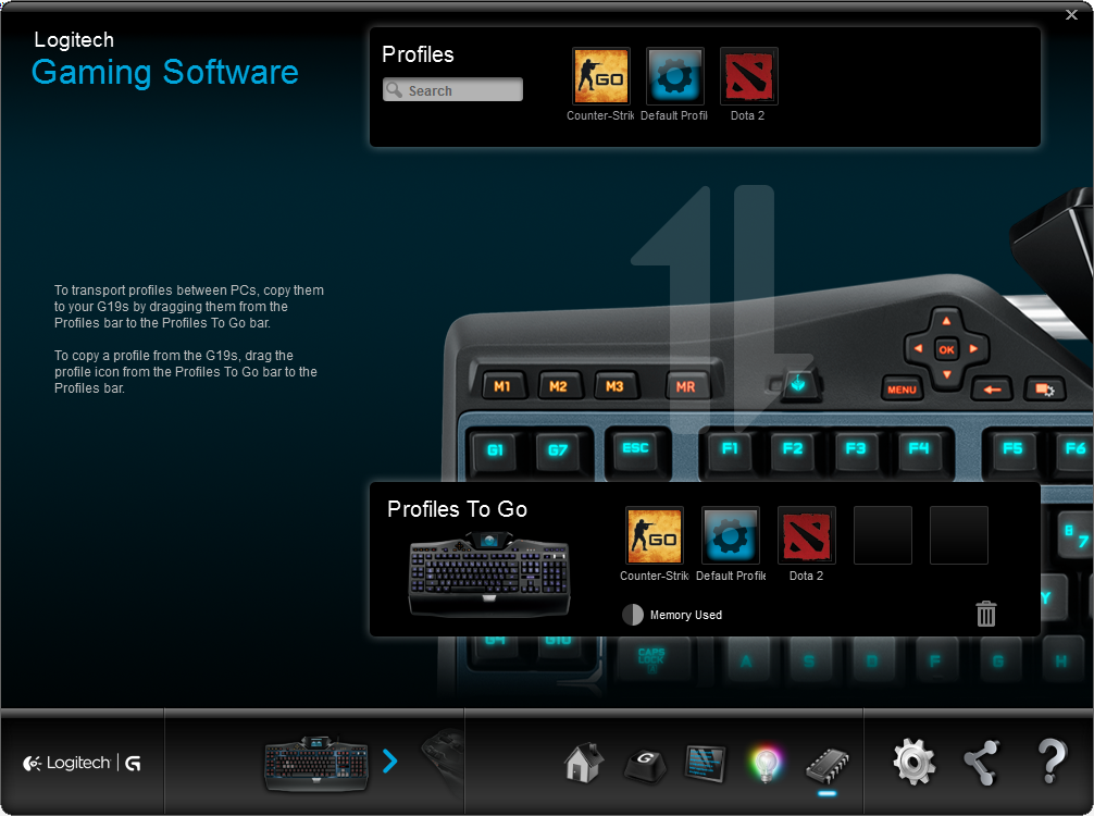 KENYSL.com: Logitech G19s LCD Gaming Keyboard Review