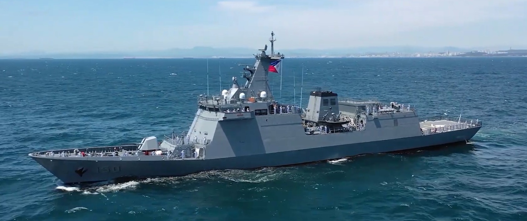 THAIDEFENSE-NEWS: BRP JOSE RIZAL NOW IN THE PHILIPPINES RARE FOOTAGE