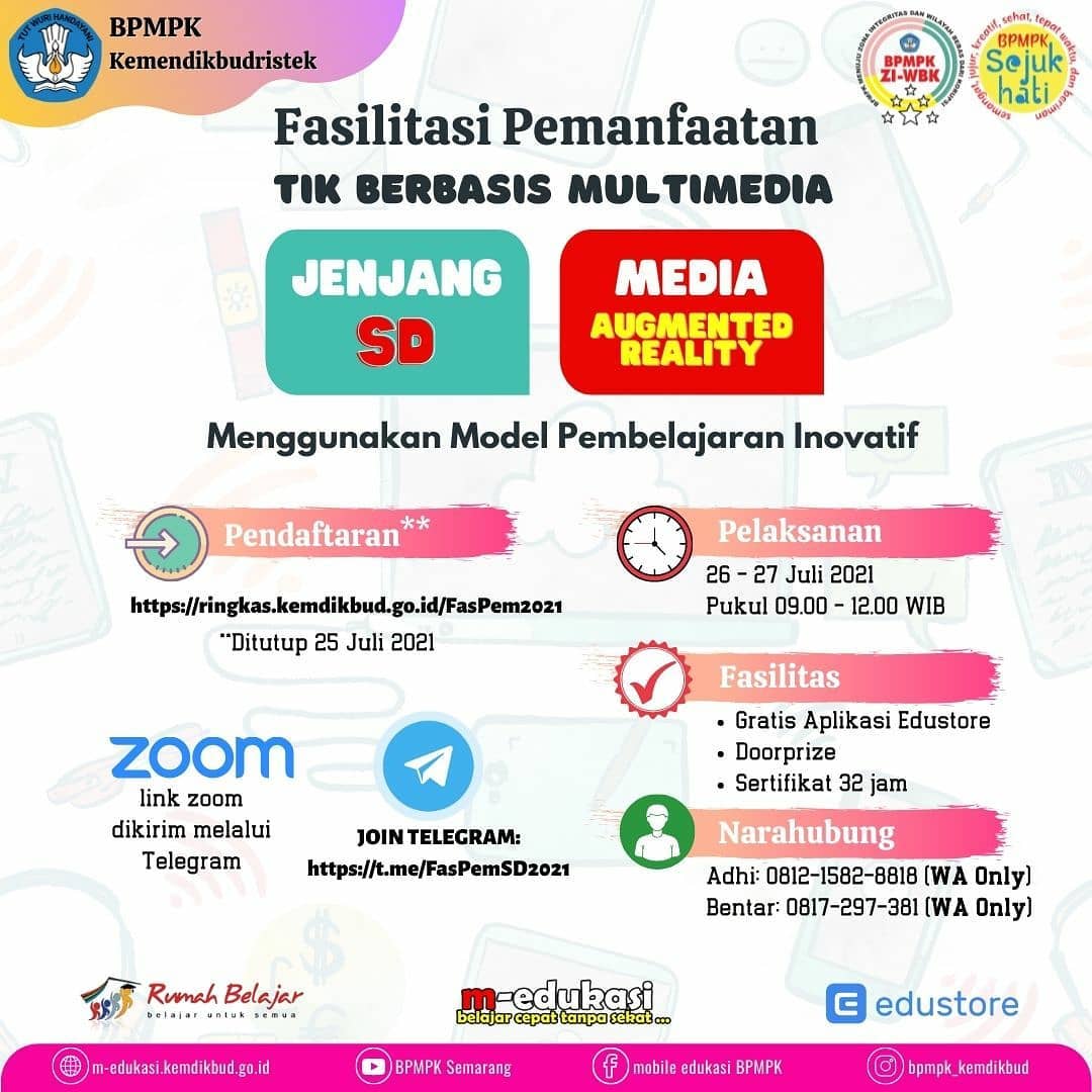 Fasilitasi Pemanfaatan TIK Berbasis Multimedia untuk jenjang SD Balai ...